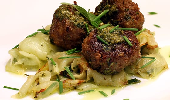 Pesto Elk Meatball Recipe | Wild Game Recipes | Nevada Foodies