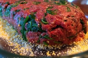 Pesto and spinach elk meatloaf | Wild Game Cuisine - NevadaFoodies