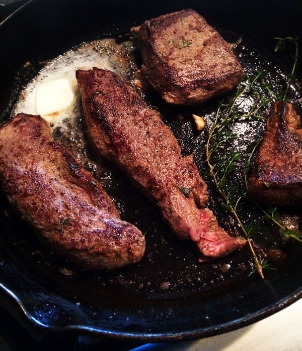 Antelope Sirloin Mushroom Melt | Wild Game Cuisine - NevadaFoodies