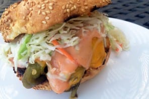 Green Chili Antelope Cheeseburgers with Slaw | Wild Game Cuisine ...