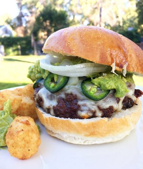 Antelope Guacamole Jalapeno Burgers | Wild Game Recipes | Nevada Foodies