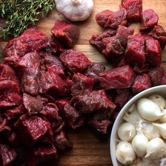 Bison Burgundy | Wild Game Recipes | Nevada Foodies