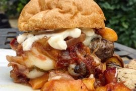 Green Chili Antelope Cheeseburgers with Slaw | | Wild Game Cuisine ...