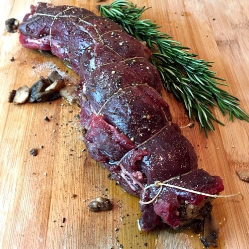Stuffed Venison Loin | Wild Game Cuisine - NevadaFoodies