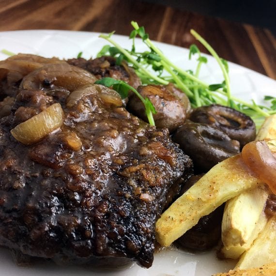 Venison Steaks with Brown Gravy | Wild Game Recipes | Nevada Foodies