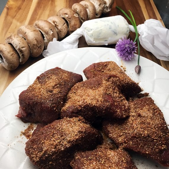 Seasoned Elk Steaks with Herb Butter | Wild Game Recipes | Nevada Foodies