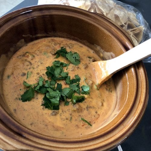 Antelope Queso Dip Appetizer | Wild Game Cuisine - NevadaFoodies