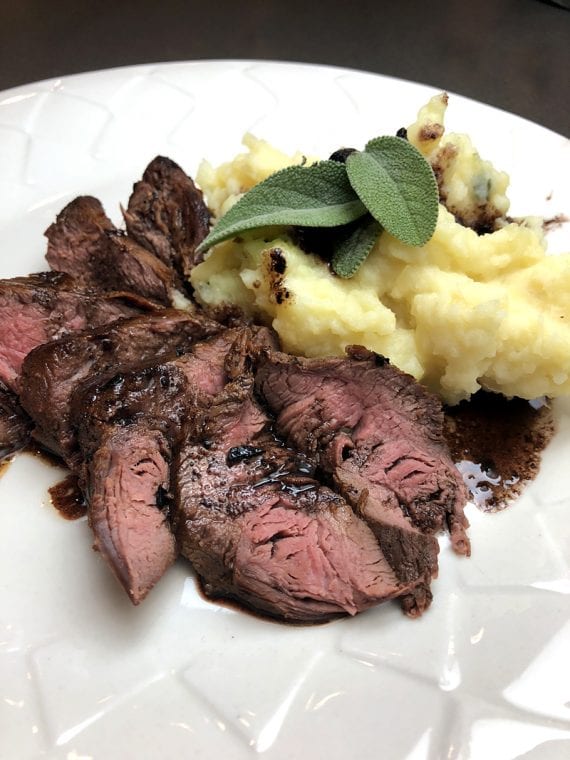 Seared Antelope Tenderloin with a Rich Pan Sauce | Wild Game Cuisine ...