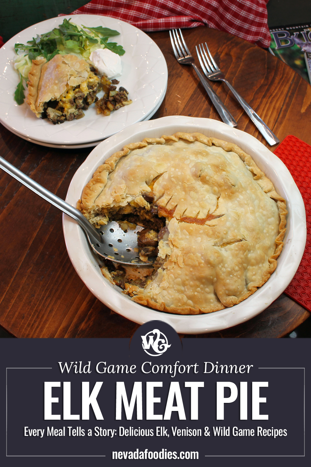 Savory Baked Elk Meat Pie Recipe — Wild Game Comfort Dinner | Wild Game ...