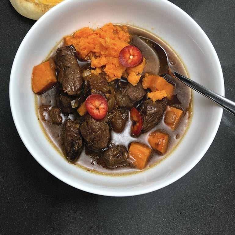 Elk and Beer Stew | Wild Game Cuisine - NevadaFoodies