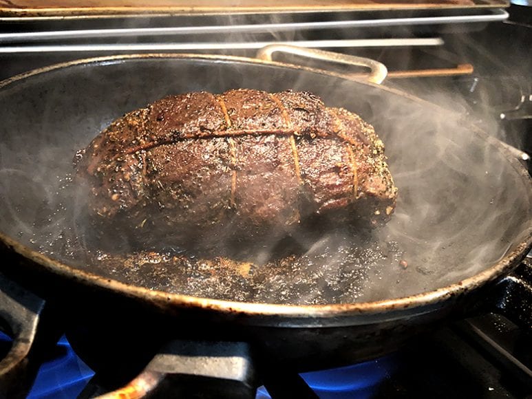 Roasted Elk Top Sirloin | Wild Game Roast Recipe