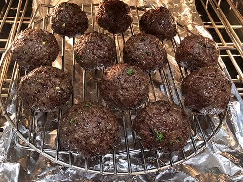 Meatballs with Cilantro Chimichurri | Wild Game Cuisine - NevadaFoodies