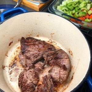 Wine Braised Venison Neck Roast | Tender Game Meat Recipe