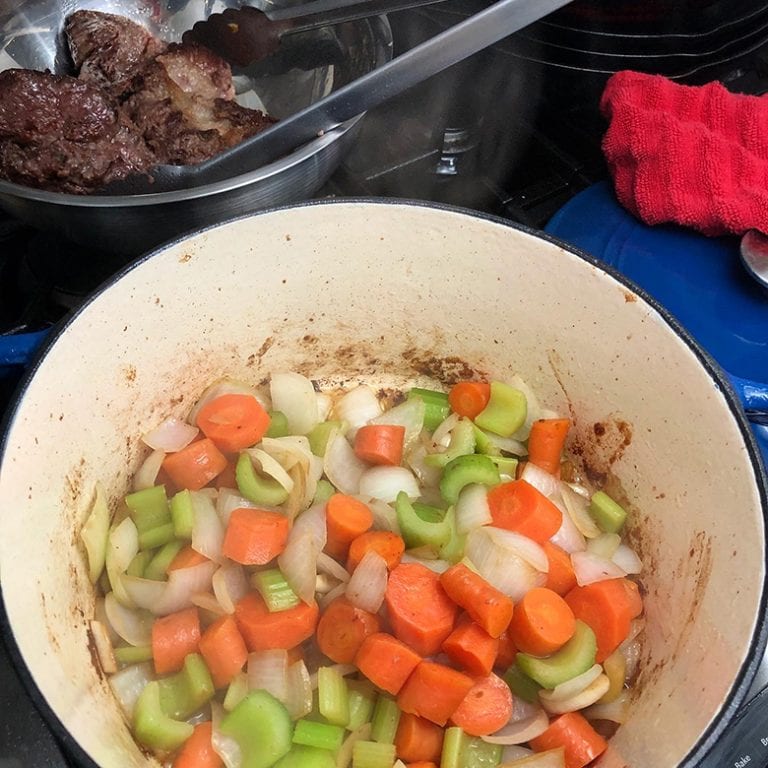 Wine Braised Venison Neck Roast | Tender Game Meat Recipe