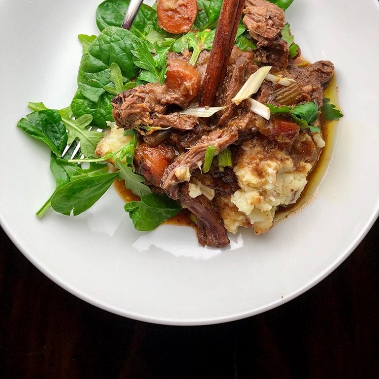 Wine Braised Venison Neck Roast | Wild Game Cuisine - NevadaFoodies