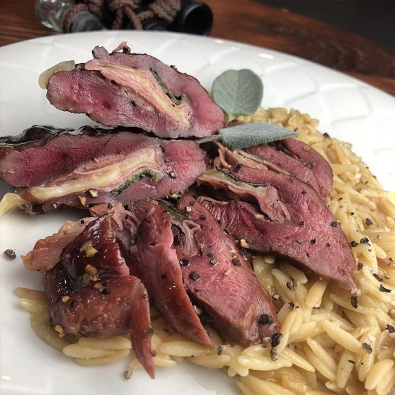 Duck Breast with Prosciutto and White Cheddar | Wild Game Cuisine ...