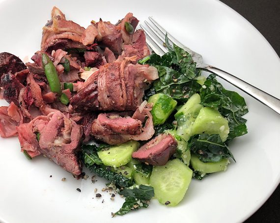 Bacon Wrapped Stuffed Duck | Wild Game Recipes | Nevada Foodies