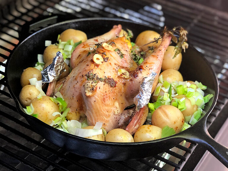 Honey Butter Wood-Fired Roast Pheasant | Wild Game Cuisine - NevadaFoodies