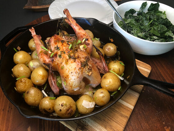 Honey Butter Wood-Fired Roast Pheasant | Wild Game Cuisine - NevadaFoodies