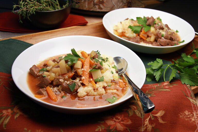 Slow Cooker Elk Stew