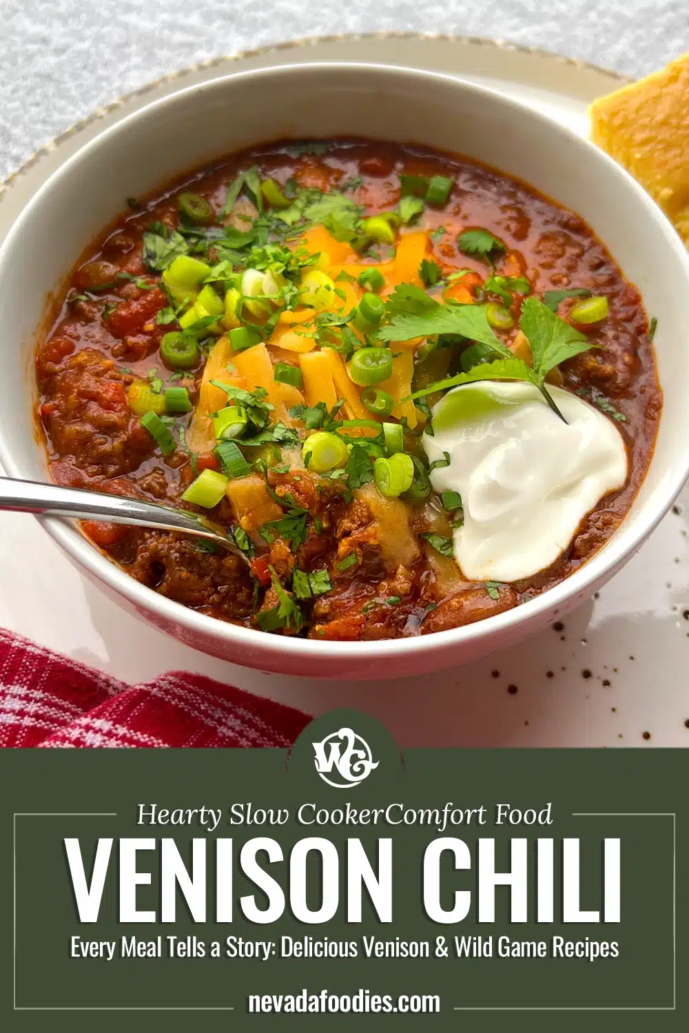 Ground Venison Chili – Wild Game Chili | Wild Game Recipes | Nevada Foodies